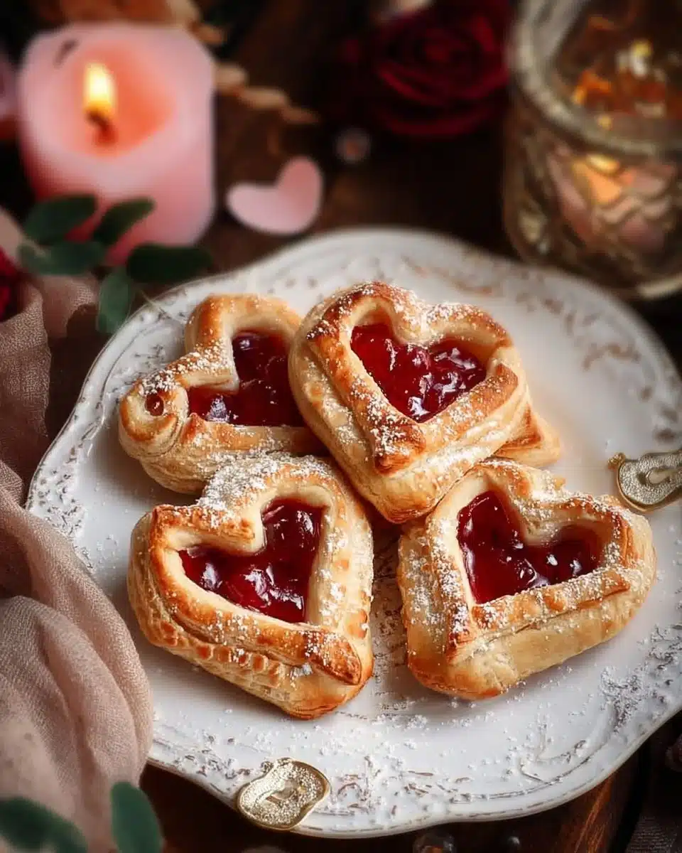 Vegan Love Letter Pastries